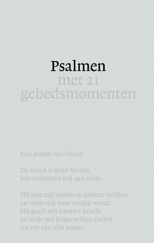Recensie van 'Psalmen met 21 gebedsmomenten' | Katholieke Raad voor het ...